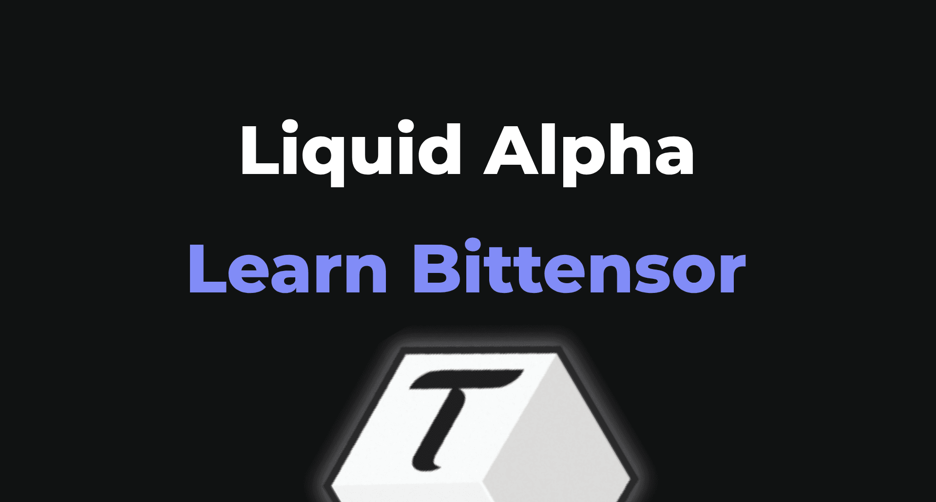 Liquid Alpha | Concept | Learn Bittensor