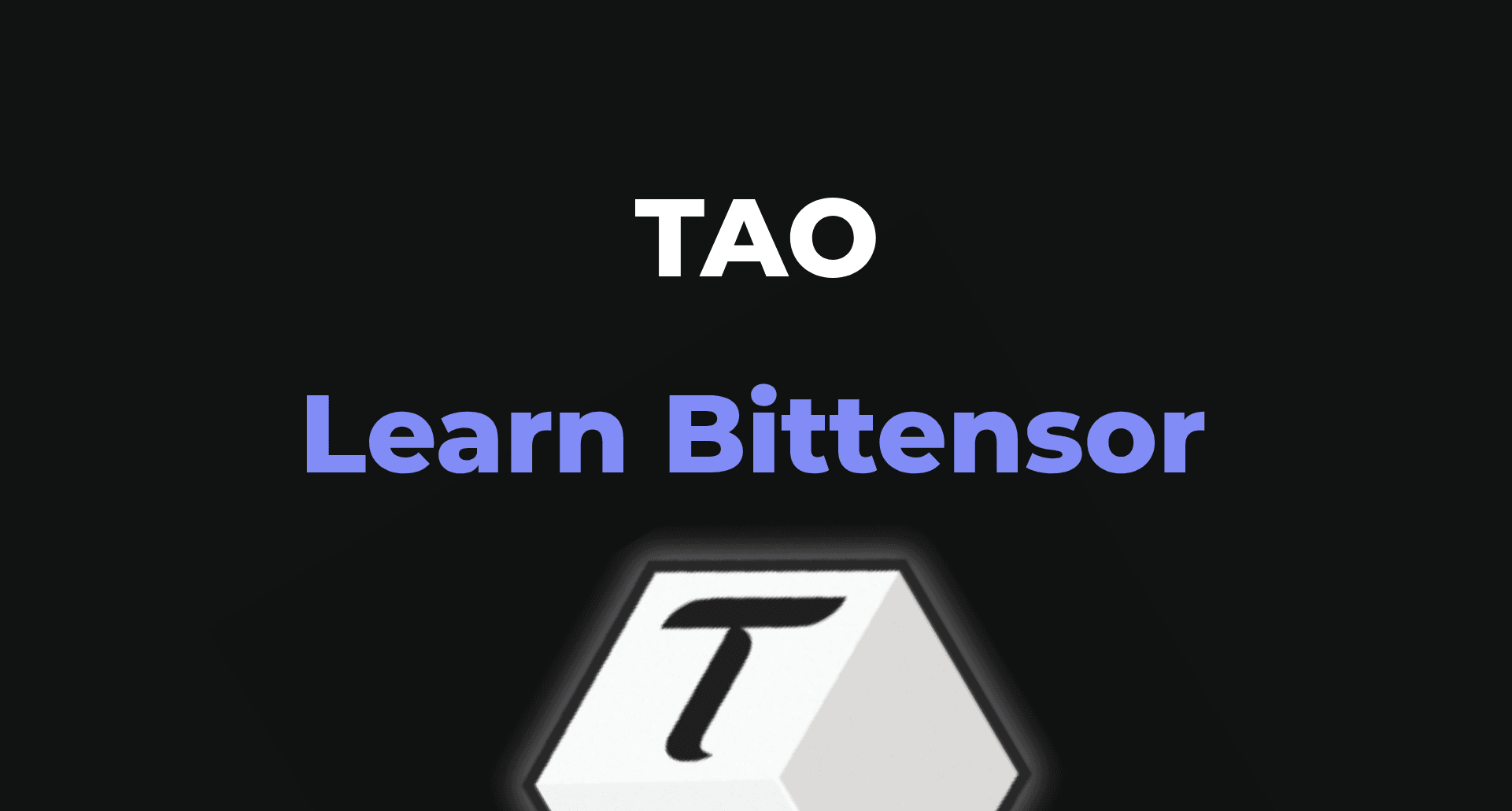 TAO | Concept | Learn Bittensor